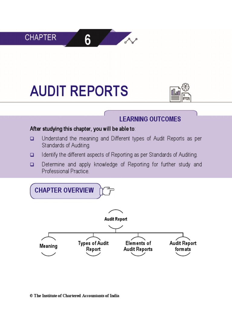 Audit Reports | PDF | Going Concern | Auditor's Report