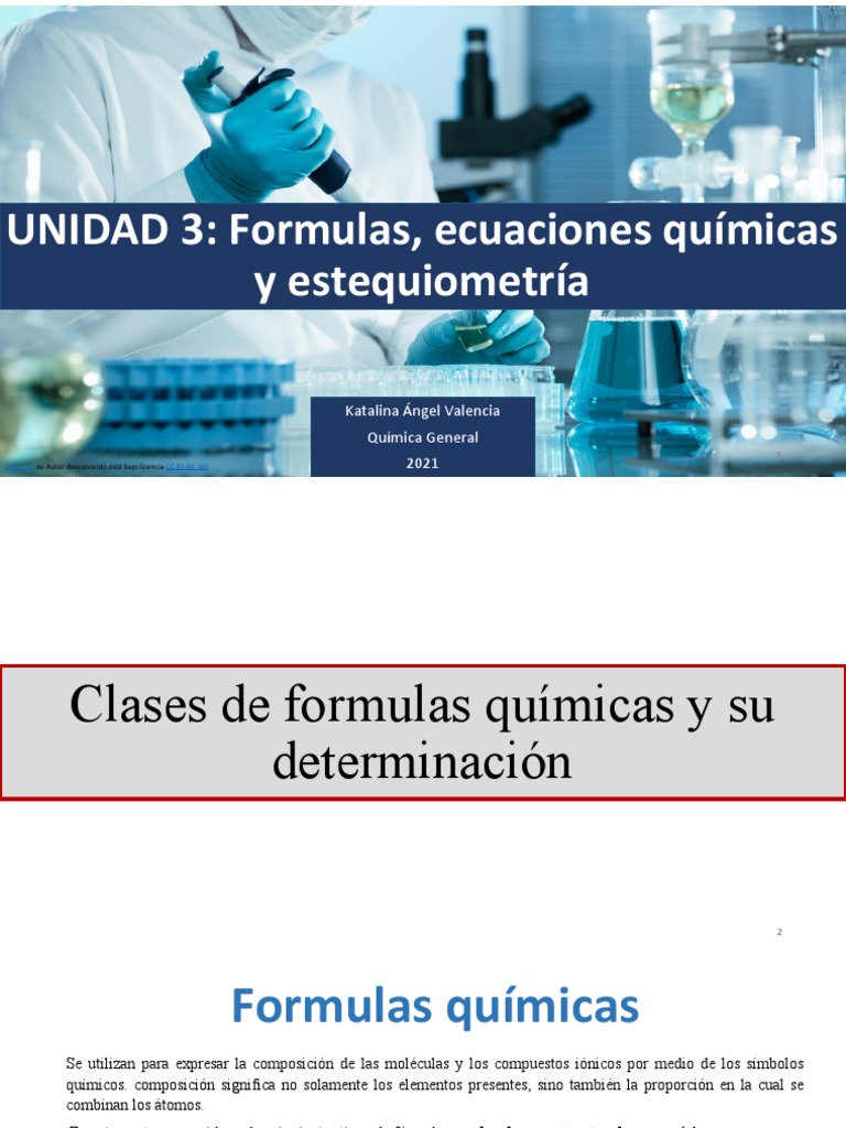 Unidad 3 | Download grátis PDF | Mole (Unidad) | Reacciones químicas