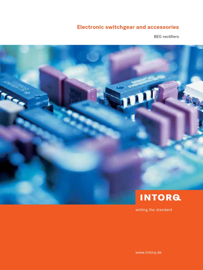 INTORQ Elekzub en | PDF | Rectifier | Inductor