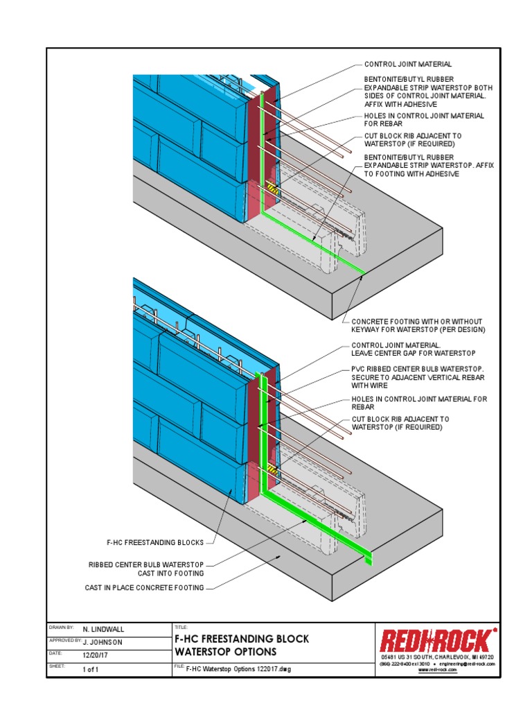 Waterstop Options for Concrete Footings | PDF | Architectural Design ...