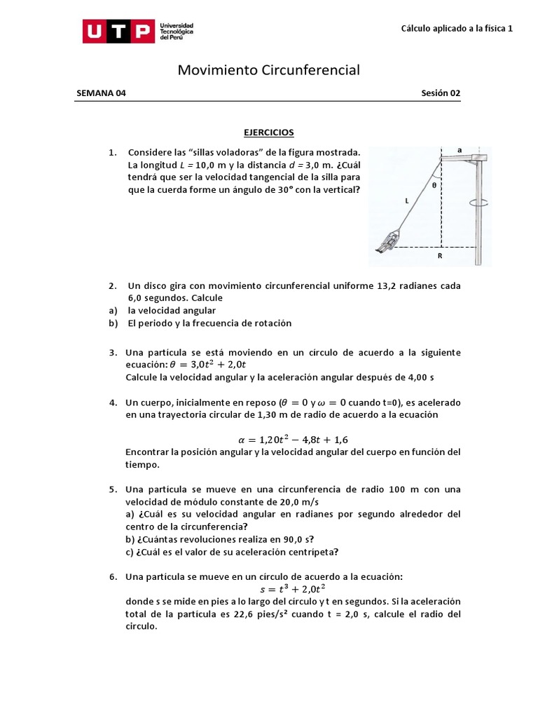 S04.s2 - Ejercicios | PDF | Aceleración | Mecánica