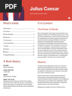 Julius Caesar Act 3 Scene 1 Workbook Notes | PDF