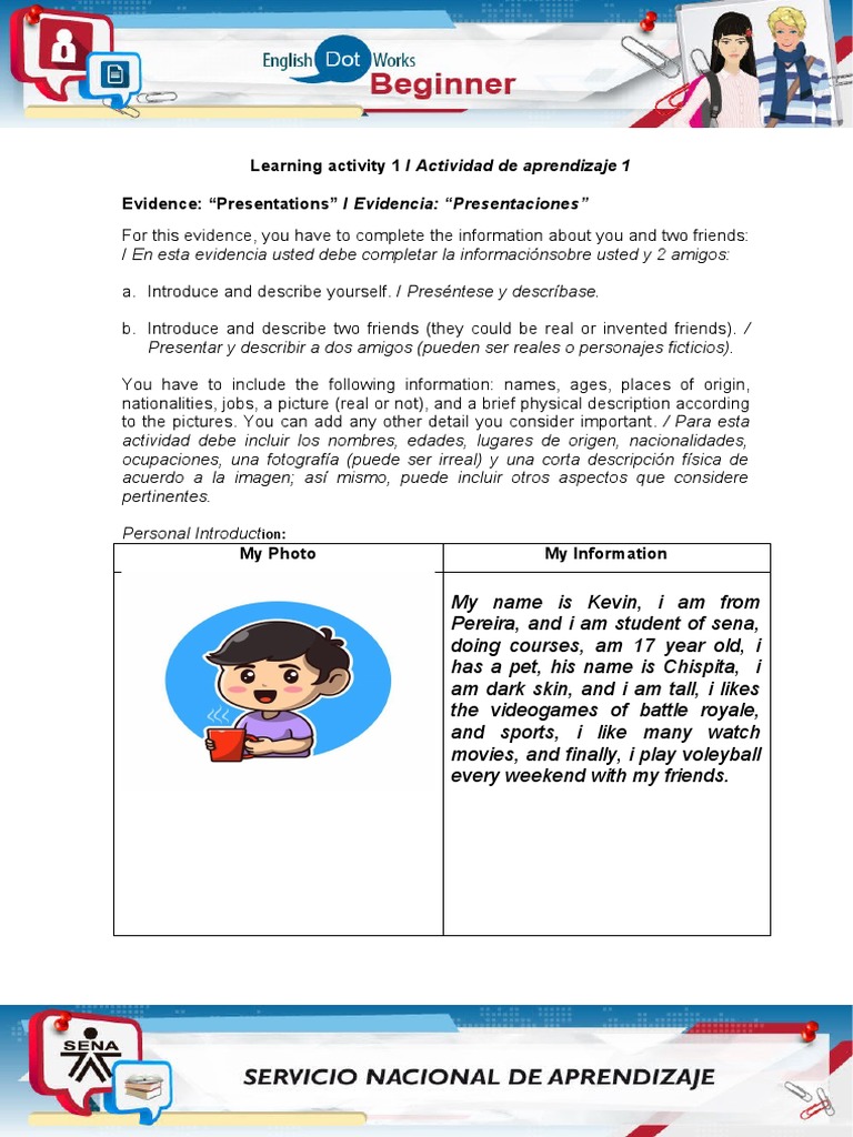 Tablas de Amigos, Ingles | PDF | Leisure