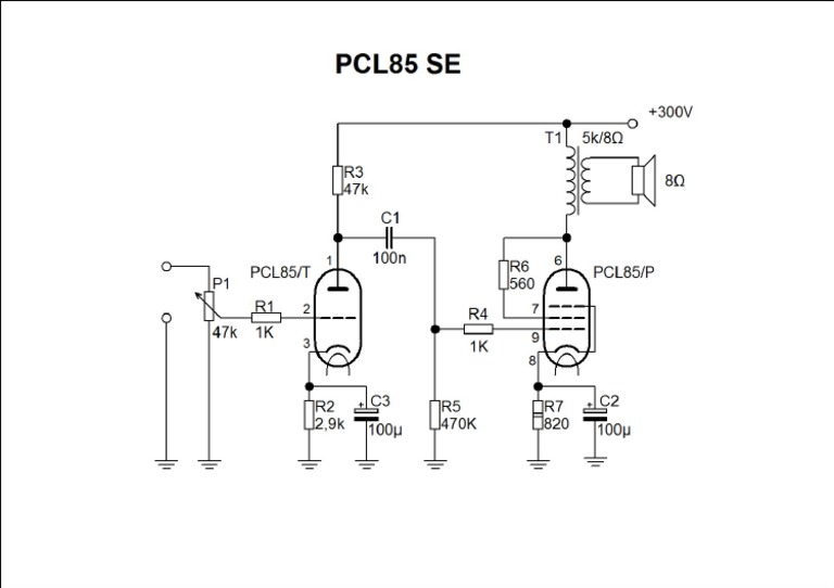 Amplificador PCL85 | PDF