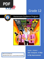 12 Stem Homeroom Guidance Module 1 Lesson 1 | PDF | Worksheet | Human ...