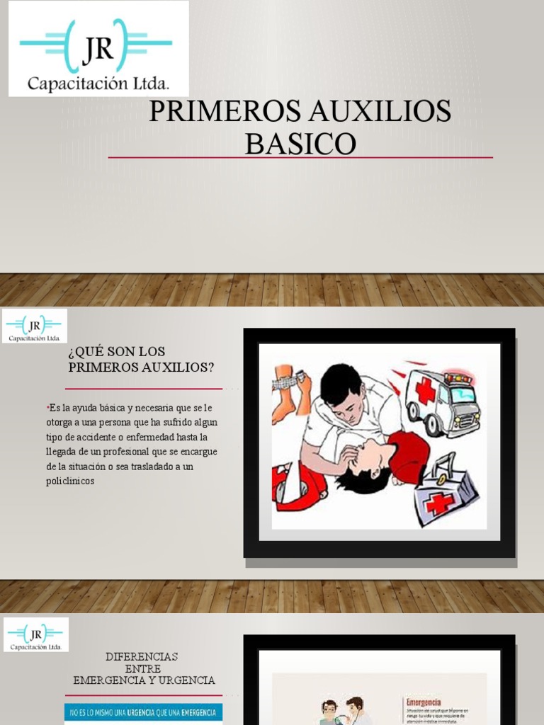 Primeros Auxilios Basico | PDF | Primeros auxilios | Reanimación cardiopulmonar