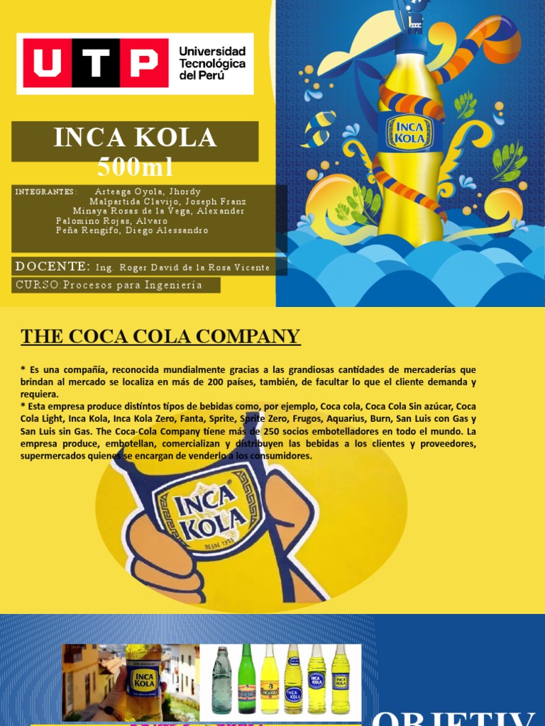 Exposicion Final - Inca Kola | PDF | Coca Cola | Refresco