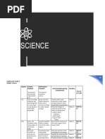 Grade 3 Science MELCs Overview | PDF | Force | Natural Environment