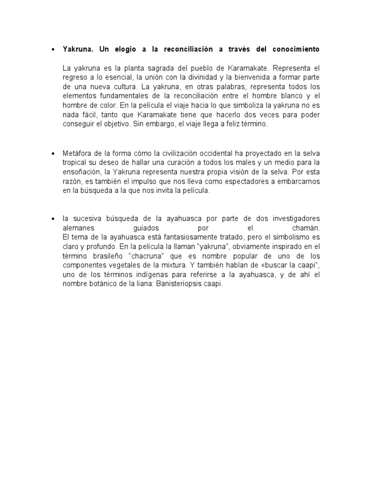 Yakruna: Reconciliación y Conocimiento | PDF