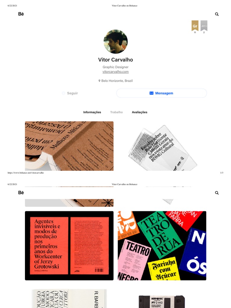 Como Baixar PDF do Behance | PDF