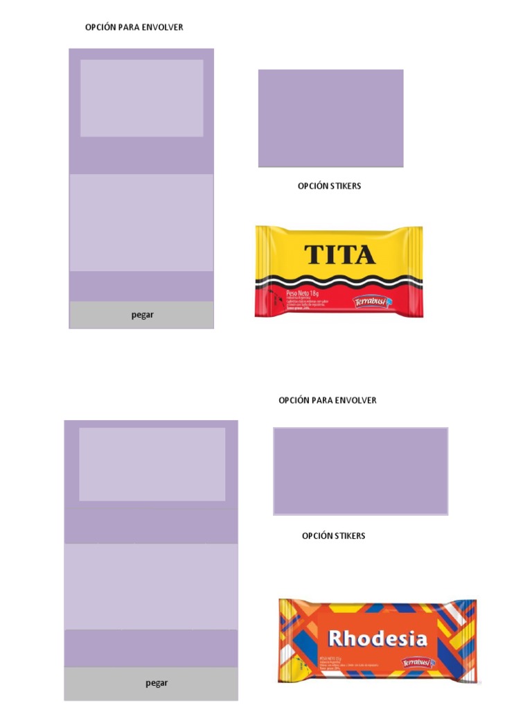 Plantilla CANDY BAR - A.ppt Versión 1 | PDF
