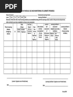 Als RPL Form 3 - Summary of Work History | PDF | Teaching | Learning