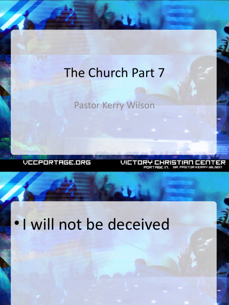 The Church Part 7 | PDF | Jesus | Prophecy