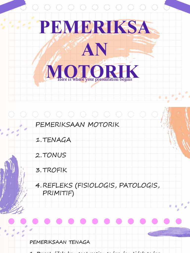 Pemeriksaan Motorik | PDF