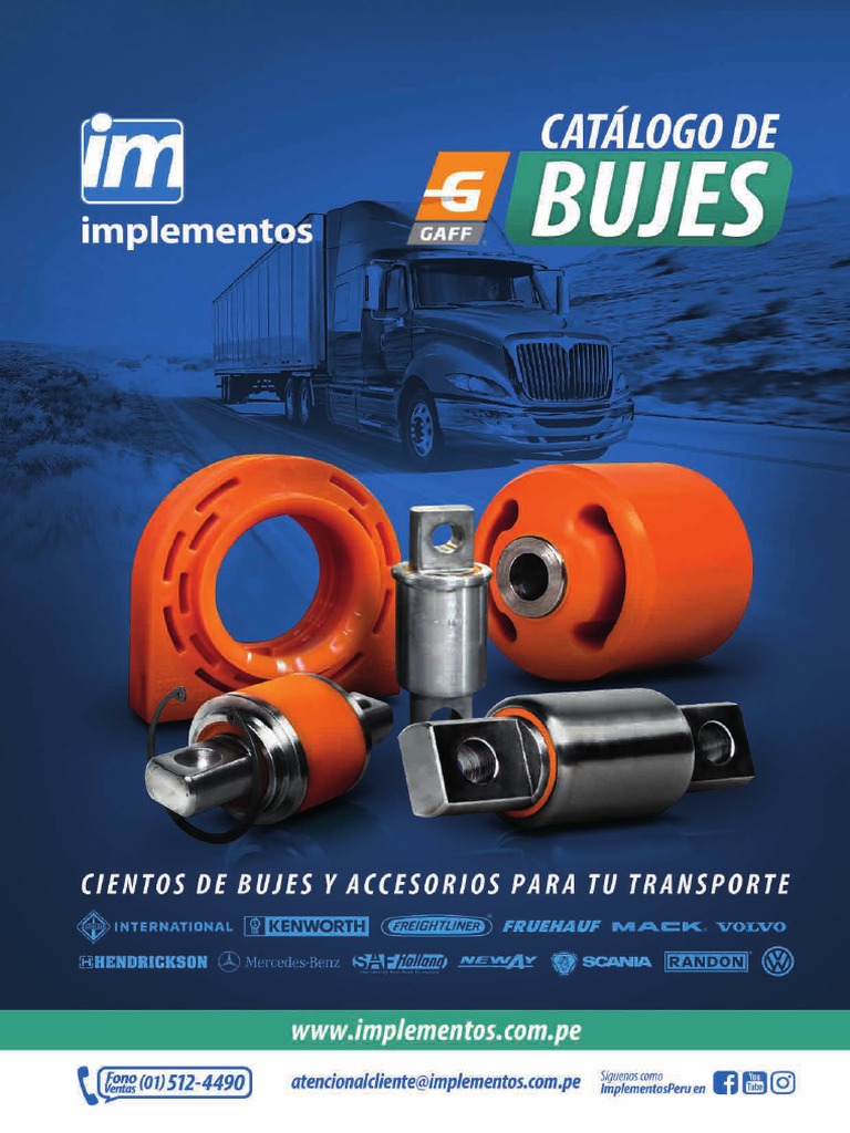 Catalogo Gaff 2 | PDF | Tecnología de vehículos | Industria del vehículo