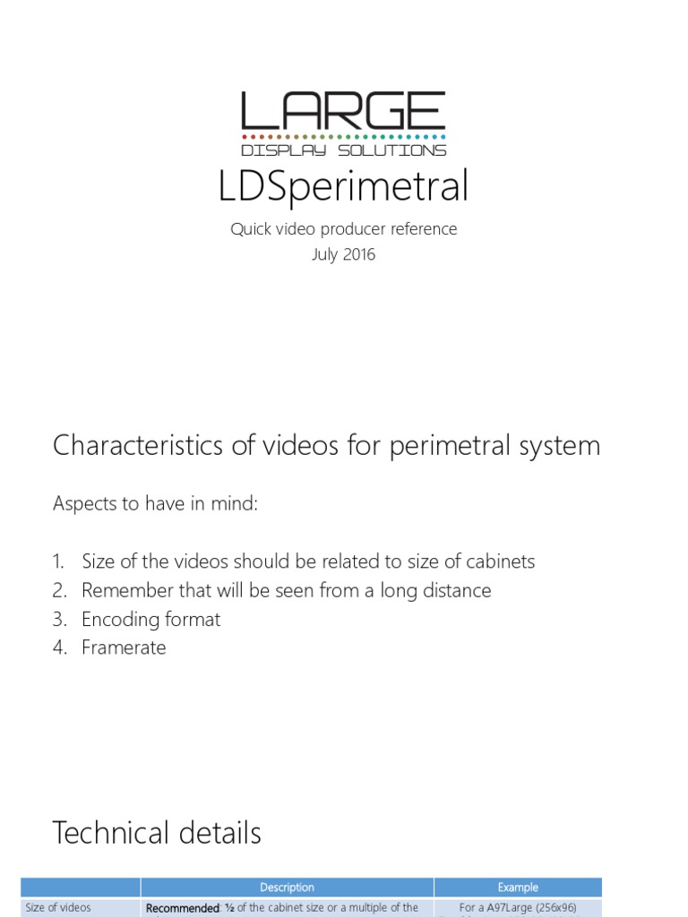 LDSperimetral Quick Video Producer Reference | PDF | Games & Activities | Computers