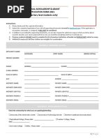 ANU Original Degree Application Form | PDF | Titles | Postgraduate ...