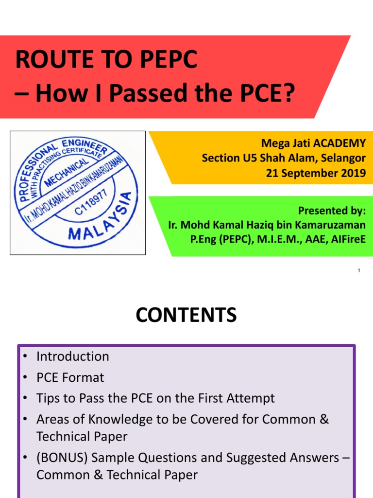PCE Review IR Kamal | PDF | Fire Sprinkler System | Tort