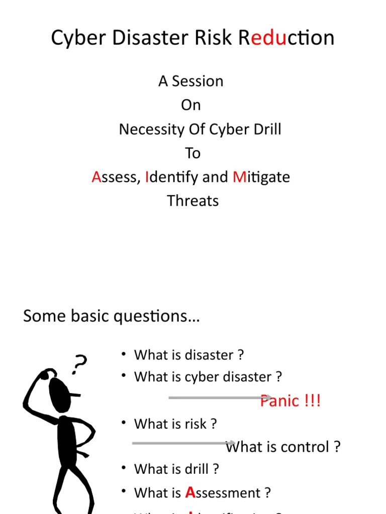 Cyber Disaster Risk Reduction Day1 Session4 | Download Free PDF ...