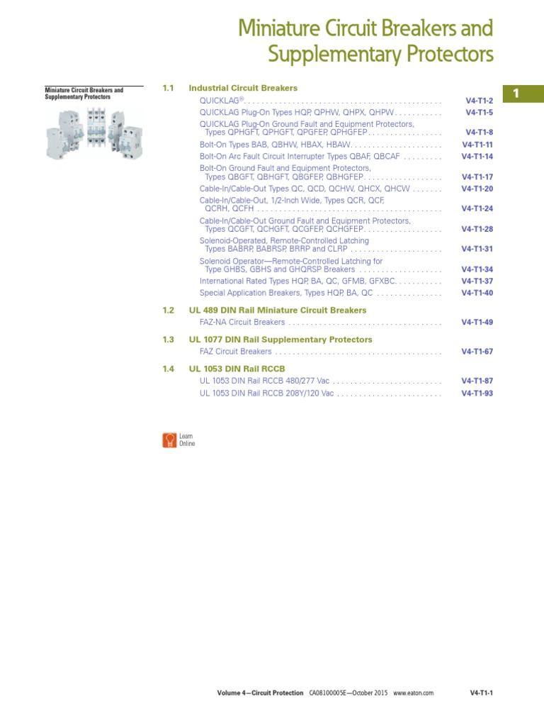 MCB Or RCCB PDF Power (Physics) Components, 41% OFF