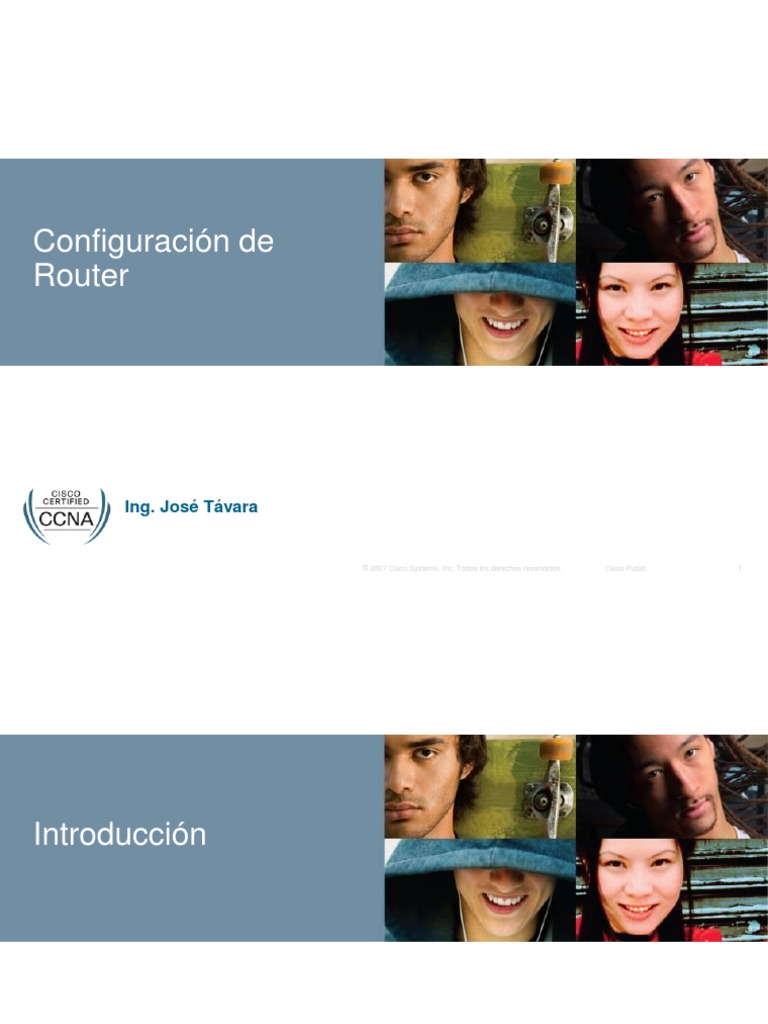 Configuracion de Router Upn | PDF | Enrutador (Computación) | Interfaz de línea de comando