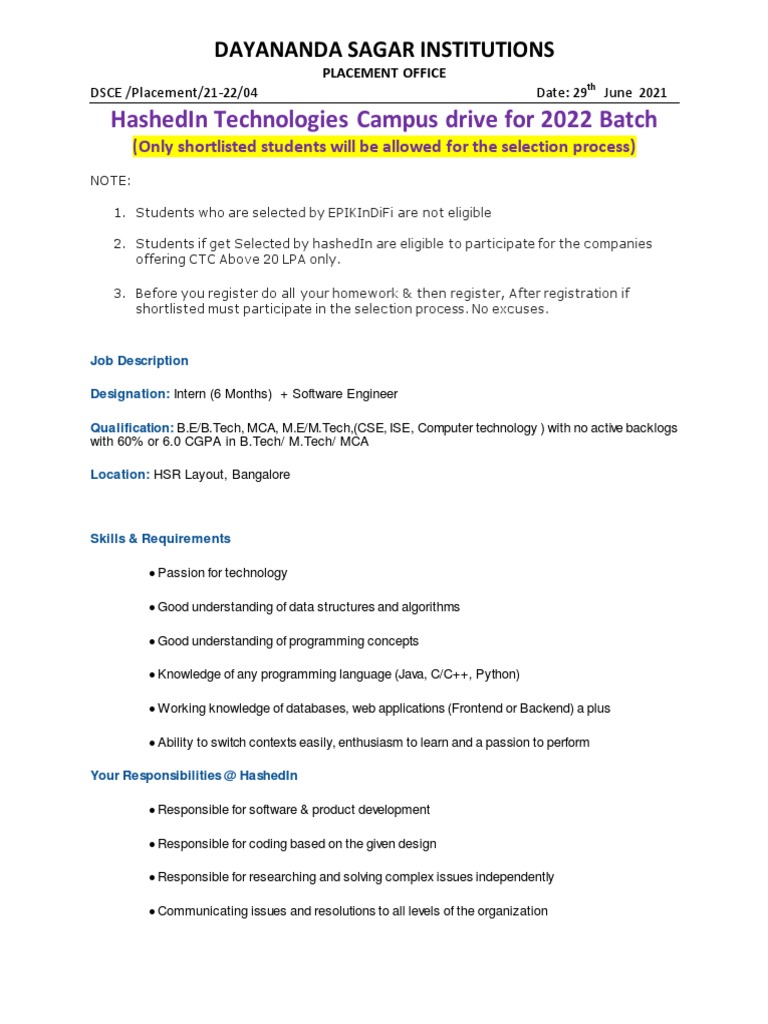 Hashedin technology-NOTE | Download Free PDF | Computer Programming | Software Engineering