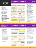 NTU Academic Calendar AY2024 25 (Semester) | PDF | Observances | Academia