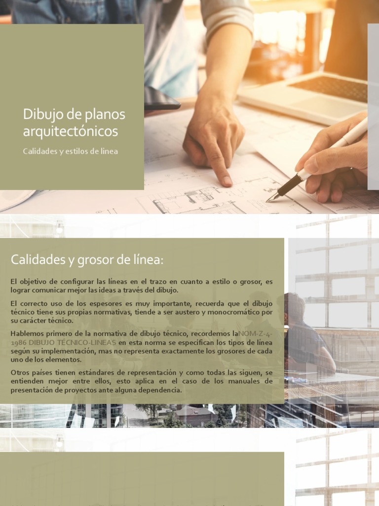 Dibujo Calidades y Tipos de Linea en Autocad | PDF | Dibujo | Science