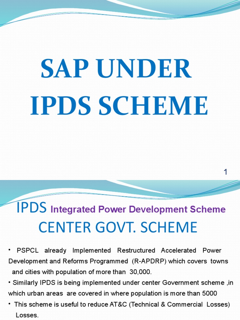 SAP IPDS Scheme Overview and Workflow | PDF | Login | Geographic Information System