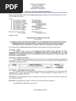 Resolution No. 01-BDC Resolution For Realignment | PDF | Philippines ...