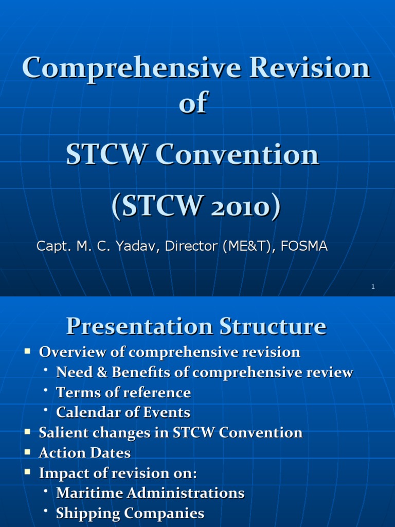 Comprehensive Guide to STCW 2010 Revisions | PDF | Navigation | Sailor