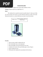 ASTM D 3363-05 Hardness Test by Pencil Test | PDF | Pencil | Hardness