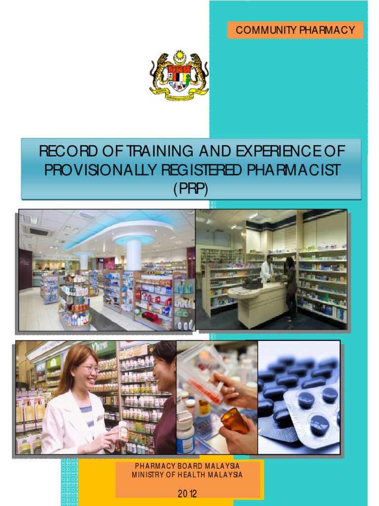 Community Pharmacy Logbook | PDF | Pharmacy | Pharmacist