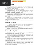 Uso de Las Siguientes Letra B, V, G, J, H, C, Z | PDF | Comunicación ...