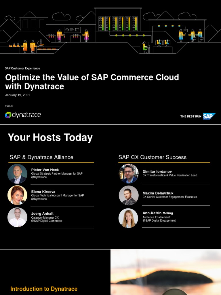 Optimize The Value of SAP Commerce Cloud With Dynatrace | PDF | Cloud Computing | Point Of Sale