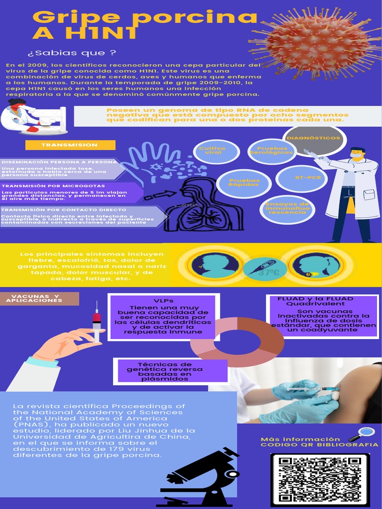 Gripe H1N1: Virus y Vacunas | PDF | Virus de la Influenza A Subtipo H1 ...