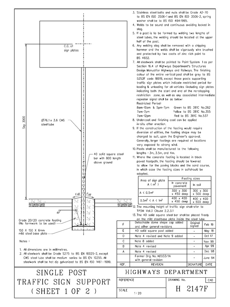 Single Post: Highways Department | PDF | Welding | Construction