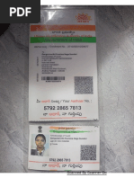 Pan Card Back Side | PDF