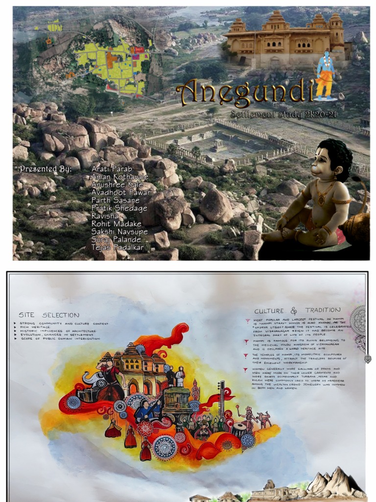 Hampi Settlement Study 20k20-21 | PDF | Agriculture | Nature