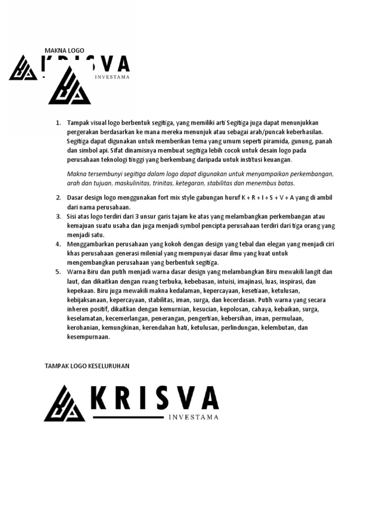 Makna Logo Font Mix Style | PDF