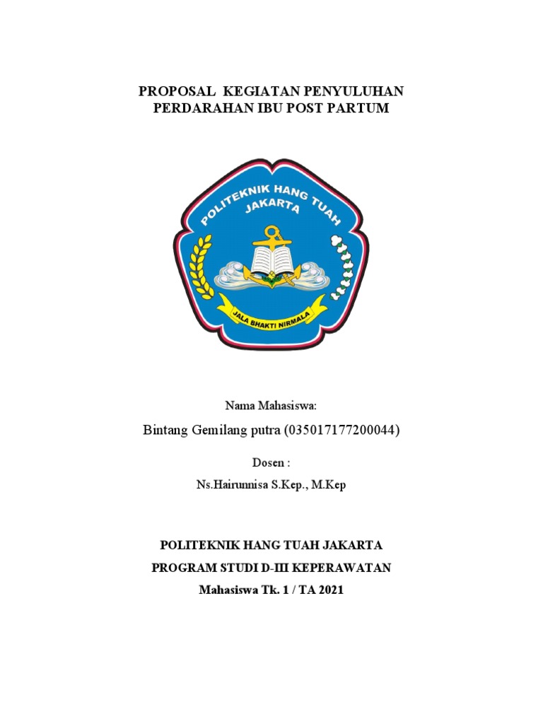 Proposal Promkes Stroke | PDF