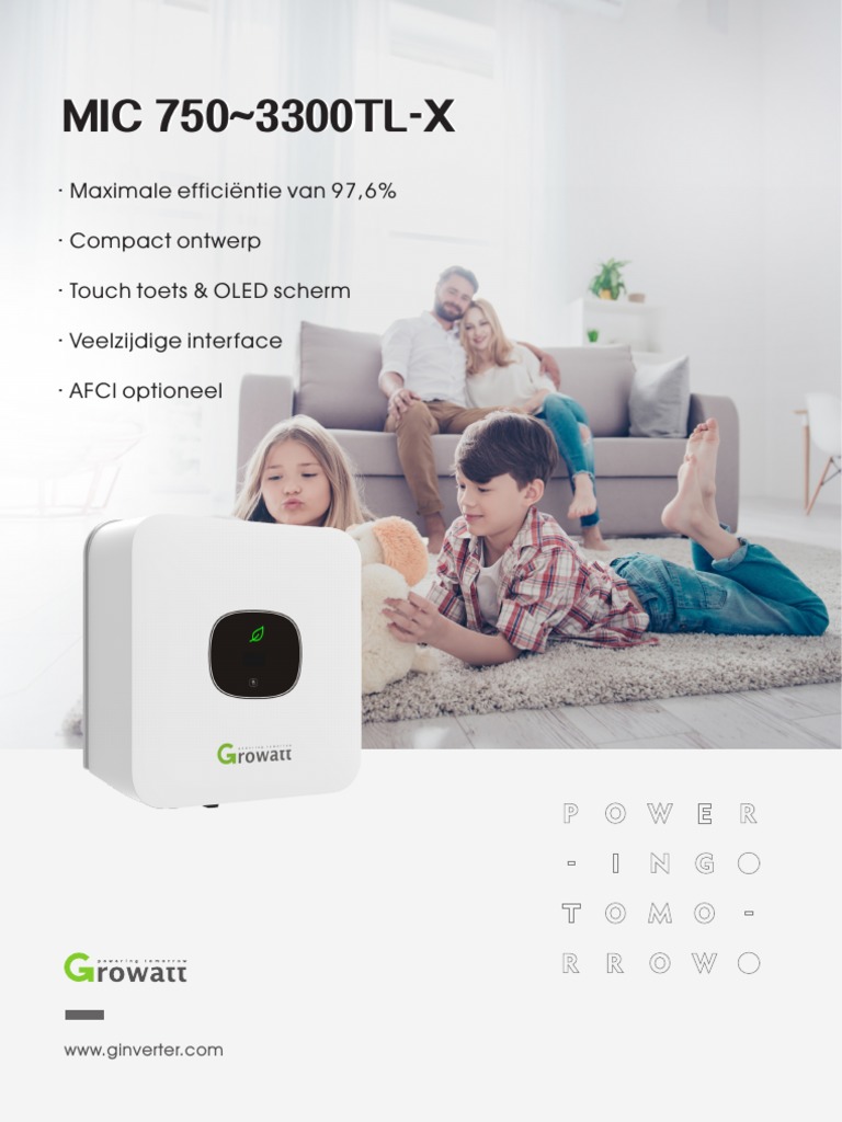 Datasheet Growatt X | PDF