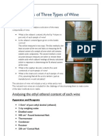 Alcoholometric Table | PDF | Ethanol | Weight