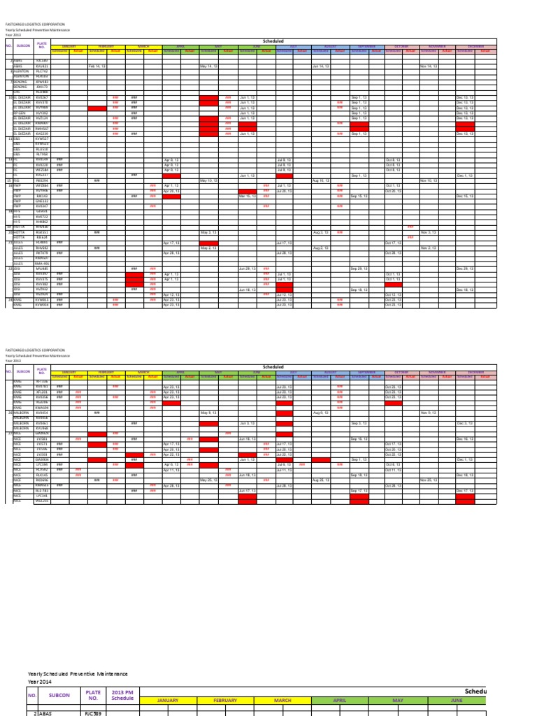 PMS Form 1 | PDF | Axle | Turbocharger