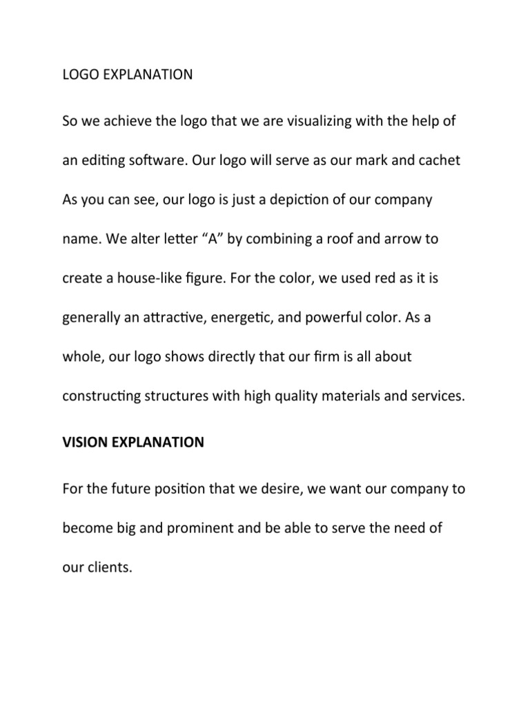 Logo Meaning Explanation | PDF