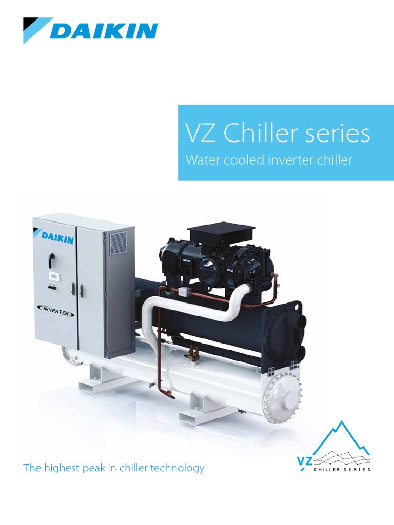 418 - EWWD-VZ Chiller Series - Product Profile | PDF | Heat Exchanger ...