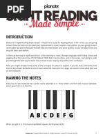 Keyboard Lessons For Beginners | PDF | Clef | Chord (Music)