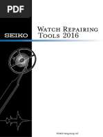 The Complete Watch Repair Course With Diagrams | PDF | Watch | Horology