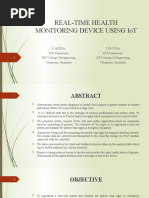 IoT BASED HEALTH MONITORING SYSTEM | PDF | Wireless Sensor Network ...
