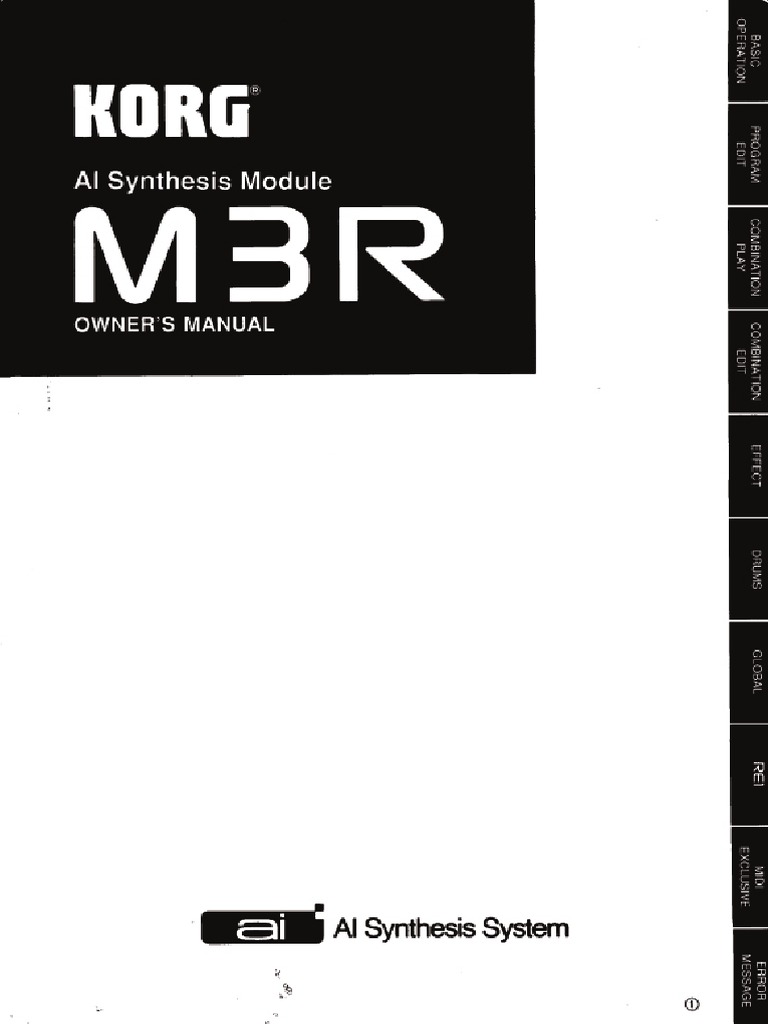 M3R Owners Manual-1 | PDF